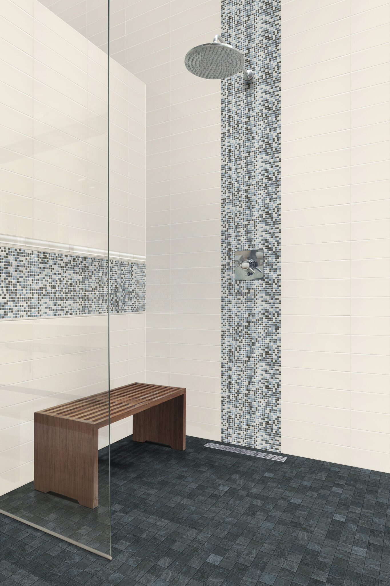 Waterfall Tile Designs: Enhancing Your Bathroom - Casper's Kitchen and ...